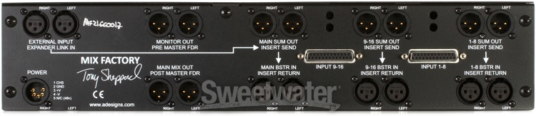 A Designs Mix Factory 16-channel Summing Mixer Demo