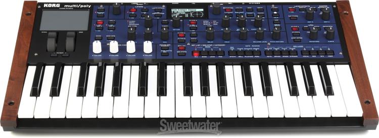 The Korg Multi/Poly Analog Modeling Synthesizer: The Iconic Mono/Poly ...