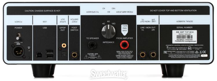 Universal Audio OX Reactive Amp Attenuator with Speaker Modeling Demo