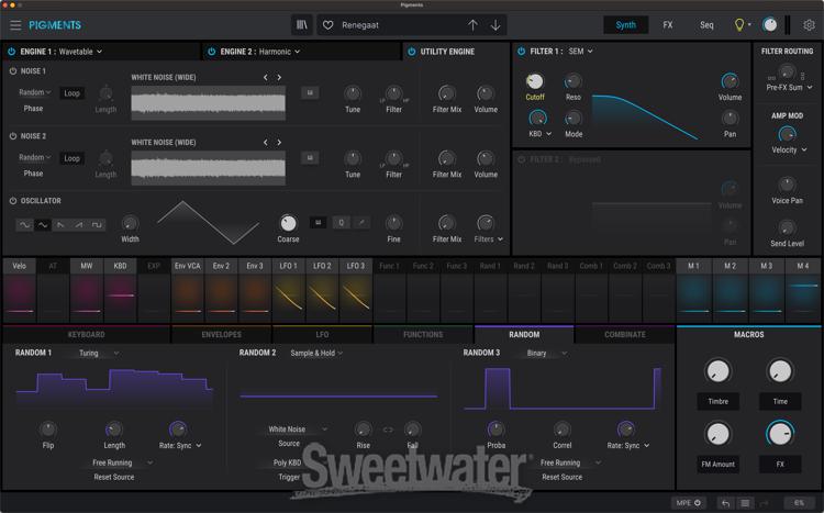 Arturia Pigments 3 Software Synthesizer Presets Playthrough