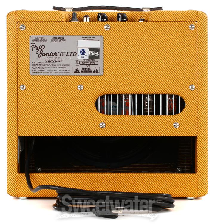 Fender Pro Junior IV LTD Tube Amplifier Review - InSync