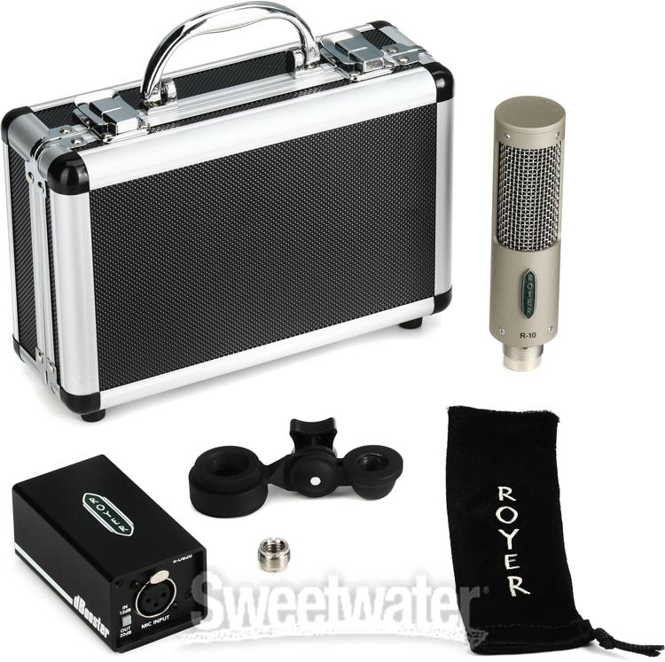 Royer R-10 Boost Pack Microphone Demo