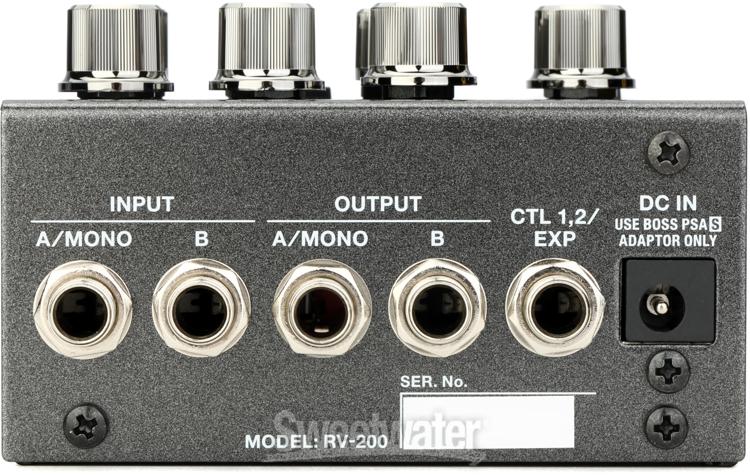 BOSS RV-200: Space-bending Reverb Designed to Inspire - InSync