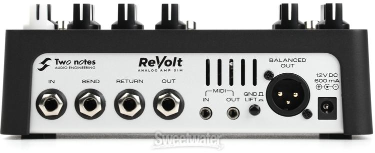 Two Notes ReVolt Bass Amp Simulator Pedal Demo - InSync