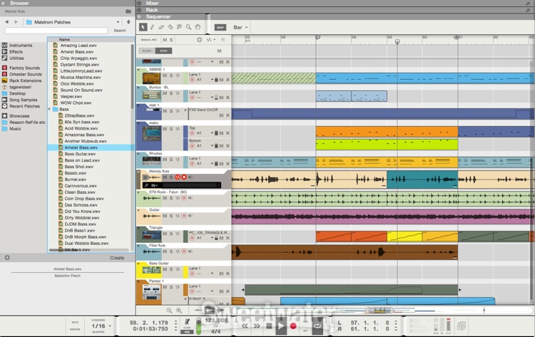 Propellerhead Reason 8 DAW Software Demo