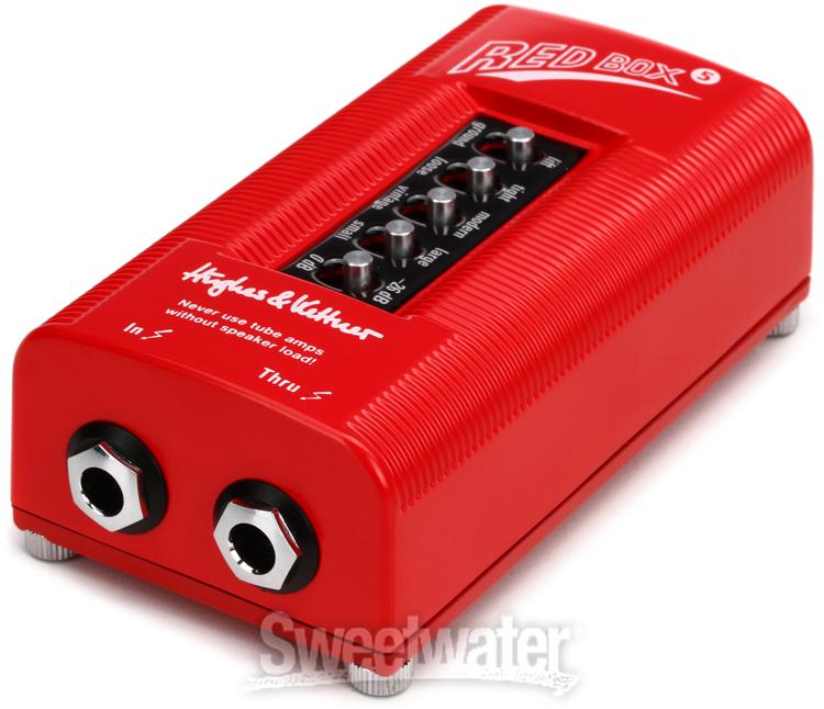 Should I Use a Speaker Cabinet If I am Using the Red Box? - InSync