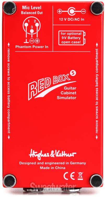 Should I Use a Speaker Cabinet If I am Using the Red Box? - InSync