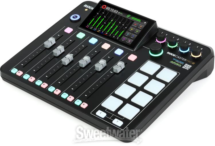 Rode Rodecaster Pro II Podcast Production Console Demo