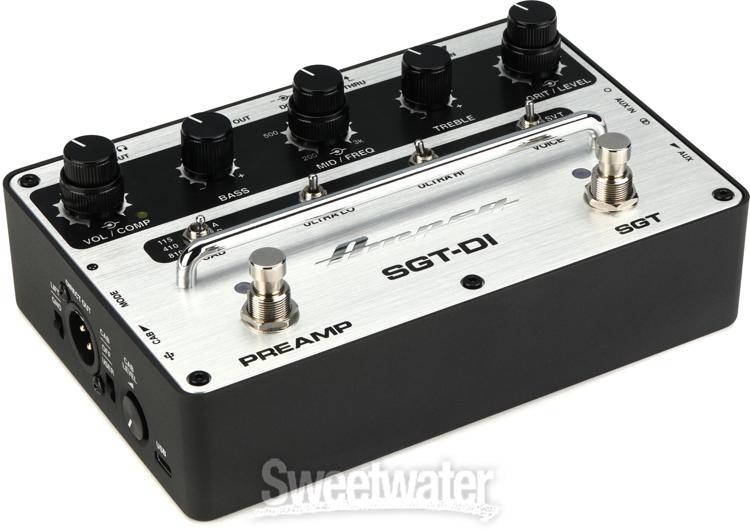 Ampeg SGT-DI Bass Preamp Pedal and DI Demo
