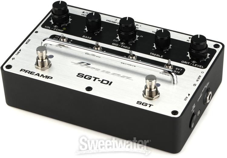 Ampeg SGT-DI Bass Preamp Pedal and DI Demo