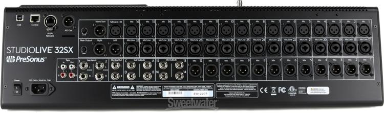 PreSonus StudioLive 32SX 32-channel Digital Mixer Overview - InSync