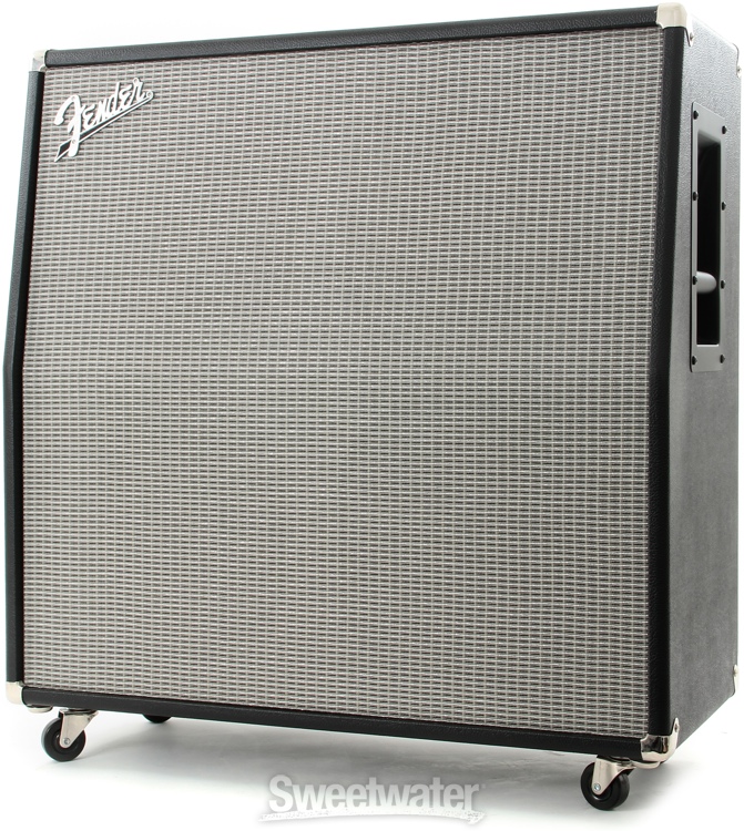 Fender Super-Sonic 412 - 4x12" 100-Watt Angled Black Extension Cab ...