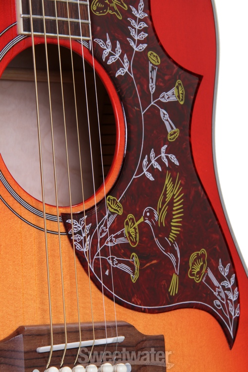 Gibson Hummingbird Quilt 2014 Guitar Overview - Sweetwater at Winter ...