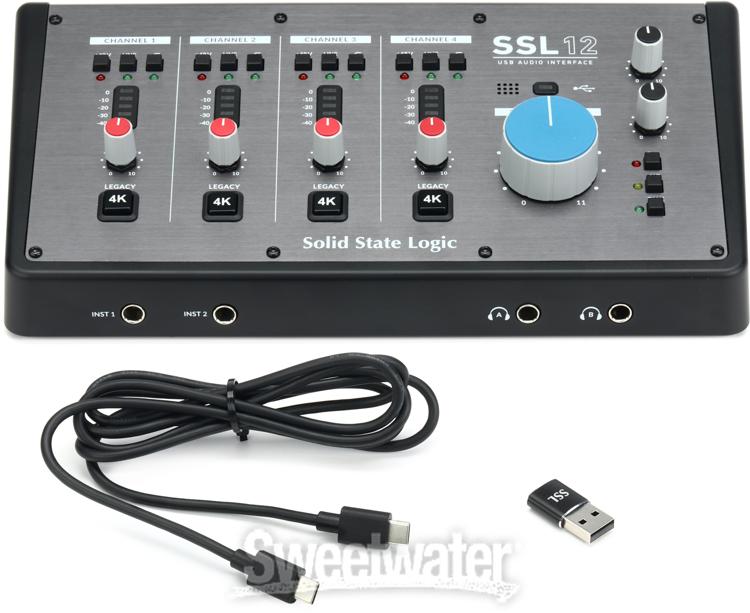 Solid State Logic SSL12 USB Audio Interface Demo - InSync