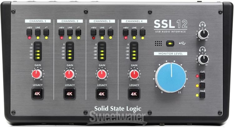Solid State Logic SSL12 USB Audio Interface Demo - InSync