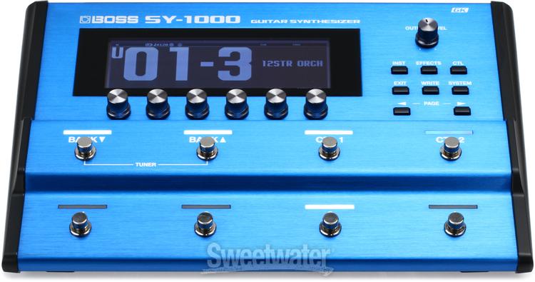 BOSS SY-1000 Guitar Synthesizer Pedal at Winter NAMM 2020
