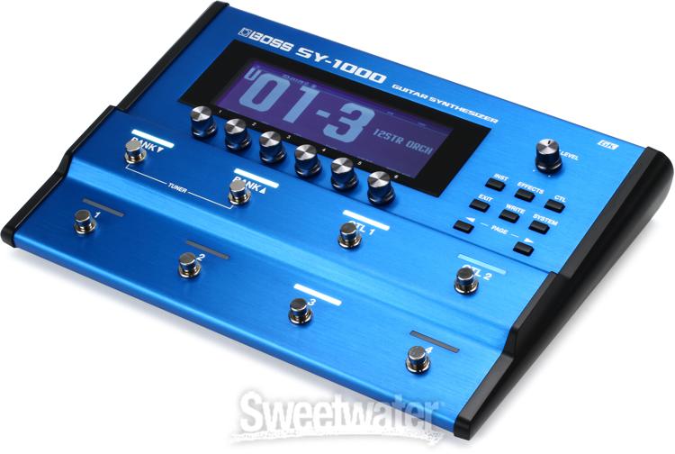 BOSS SY-1000 Guitar Synthesizer Pedal at Winter NAMM 2020