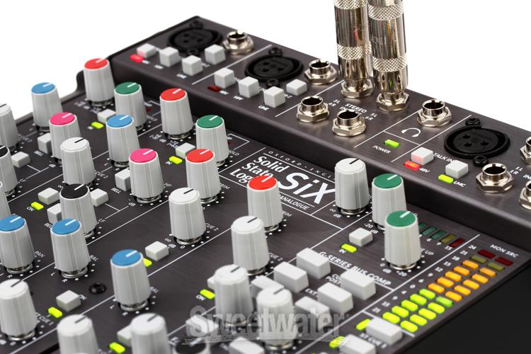 Solid State Logic SiX Desktop Mixer Overview