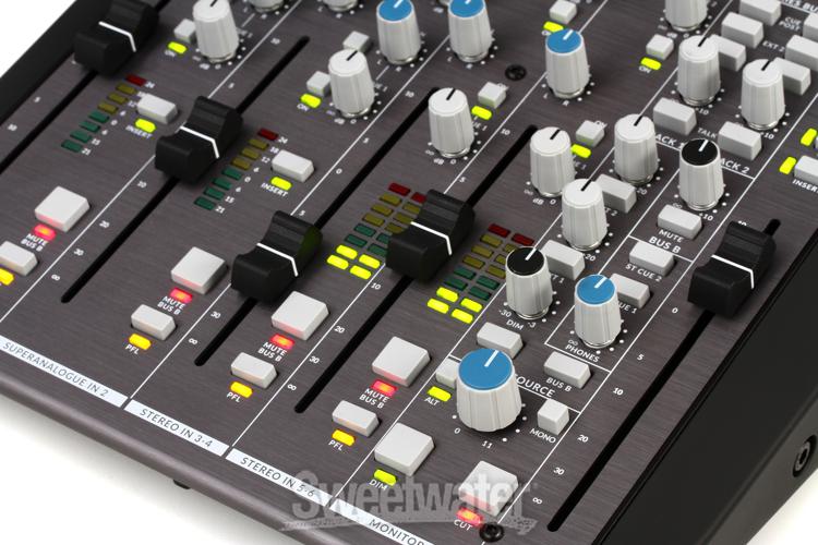 Solid State Logic SiX Desktop Mixer Overview