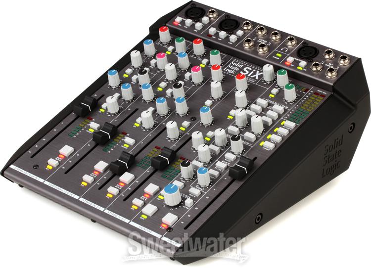 Solid State Logic SiX Desktop Mixer Overview