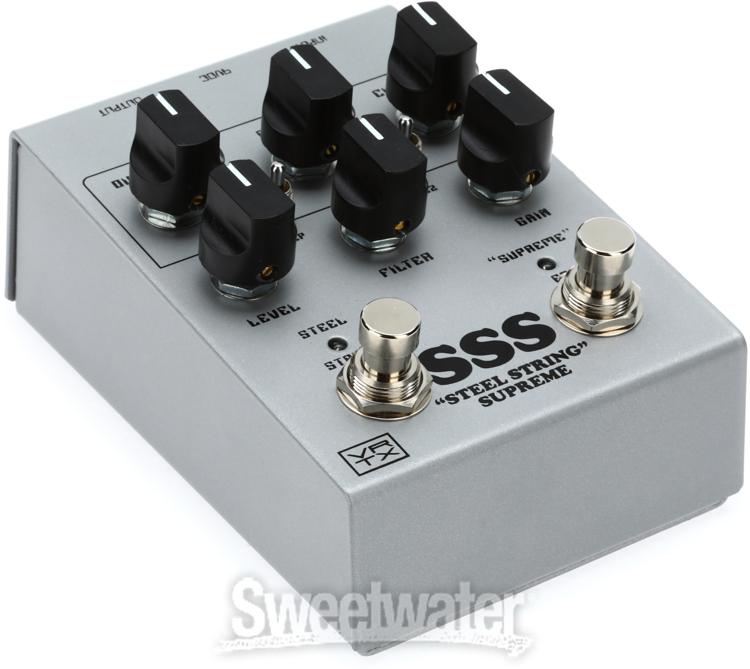 Vertex Effects Steel String Supreme Demo'd With an Amp