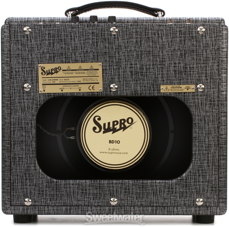 Supro 1600 Supreme Combo Amplifier Demo
