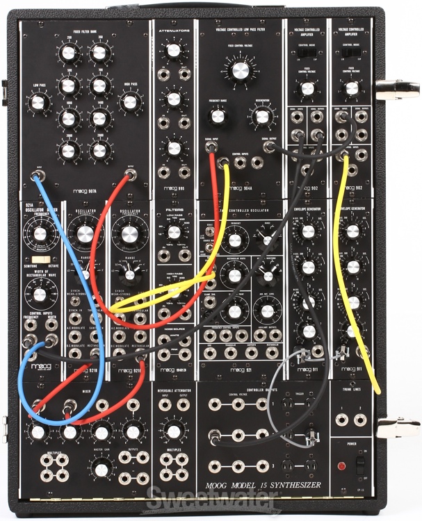 Moog Model 15 Limited-edition Reissue Modular Synthesizer | Sweetwater.com