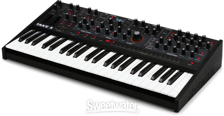 Sequential Take 5 Compact Polyphonic Analog Synthesizer Demo