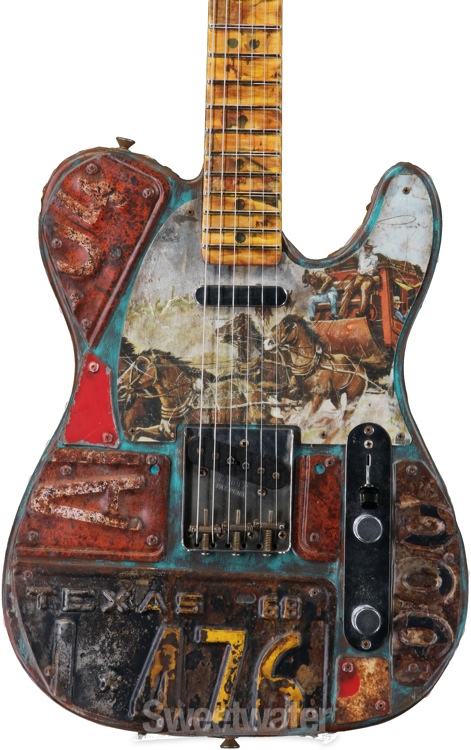 Fender Custom Shop Found Metal Texas Telecaster | Sweetwater.com