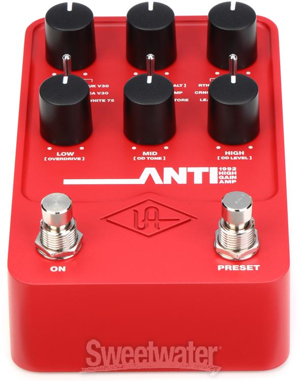 Universal Audio UAFX ANTI 1992 High Gain Amp Pedal Demo: Historic Metal ...