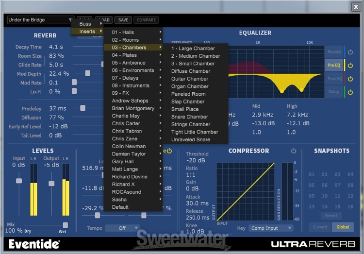 Eventide Releases UltraReverb Plug-in