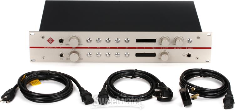 Neumann V 402 Microphone Preamp Demo