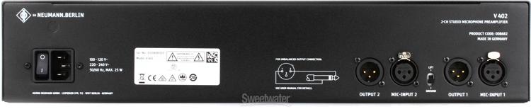 Neumann V 402 Microphone Preamp Demo