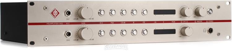 Neumann V 402 Microphone Preamp Demo