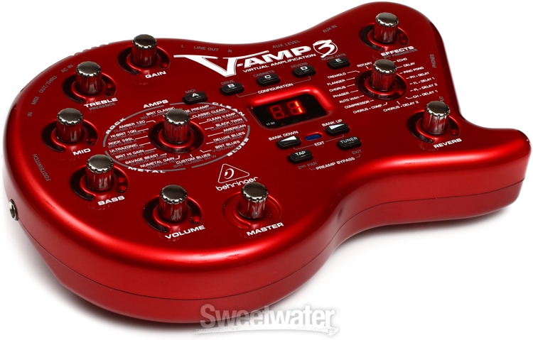 Behringer V-AMP 3 Virtual Guitar Amp with USB Audio | Sweetwater.com