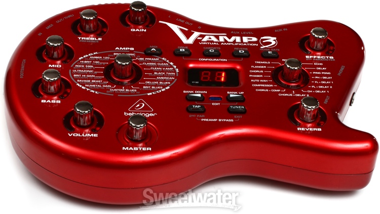 Behringer V-AMP 3 Virtual Guitar Amp with USB Audio | Sweetwater.com