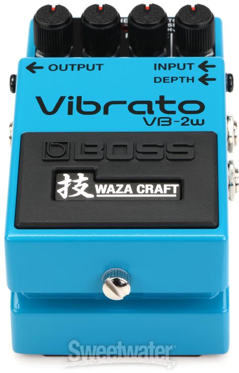 BOSS VB-2W Waza Craft Vibrato Pedal Review by Sweetwater