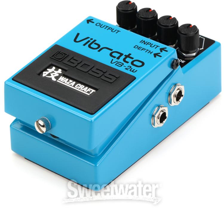 BOSS VB-2W Waza Craft Vibrato Pedal Review by Sweetwater