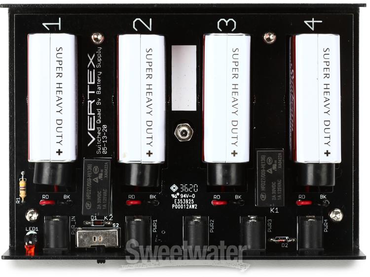 Vertex Effects Battery Power Supply Demo