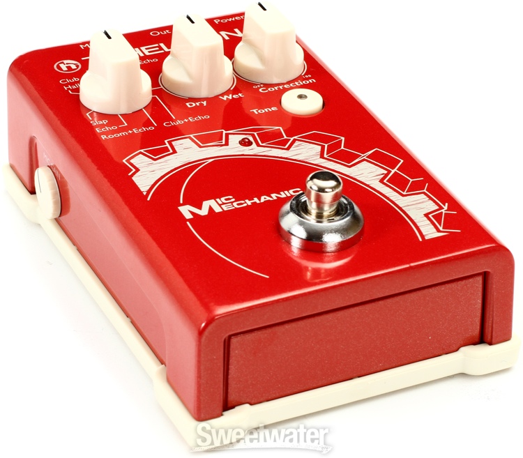 TC Helicon Mic Mechanic Vocal Effects Pedal Demo