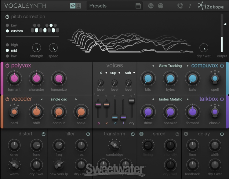 IZotope Announces VocalSynth