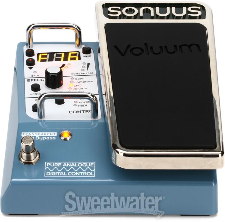 Sonuus Voluum and sonuus Wahoo Effects Pedal Review by Sweetwater