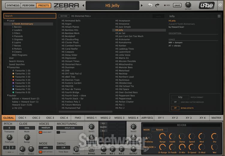 U-he Zebra2 Modular Synthesizer Plug-in Demo by Sweetwater