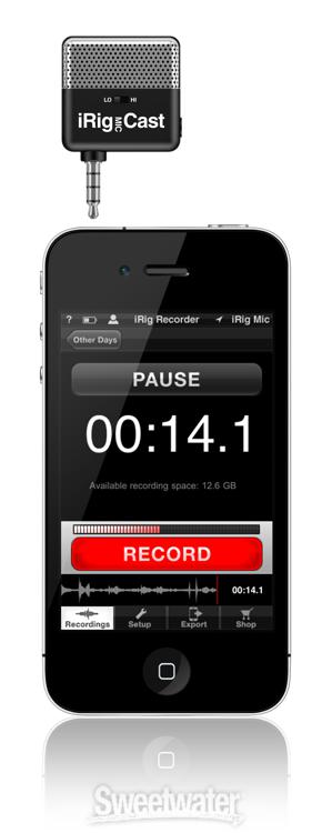 IK Multimedia iRig MIC Cast iOS Microphone Overview