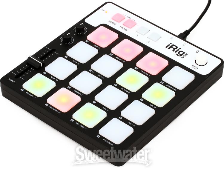 IK Multimedia iRig Pads USB Pad Controller Review - Sweetwater's iOS ...