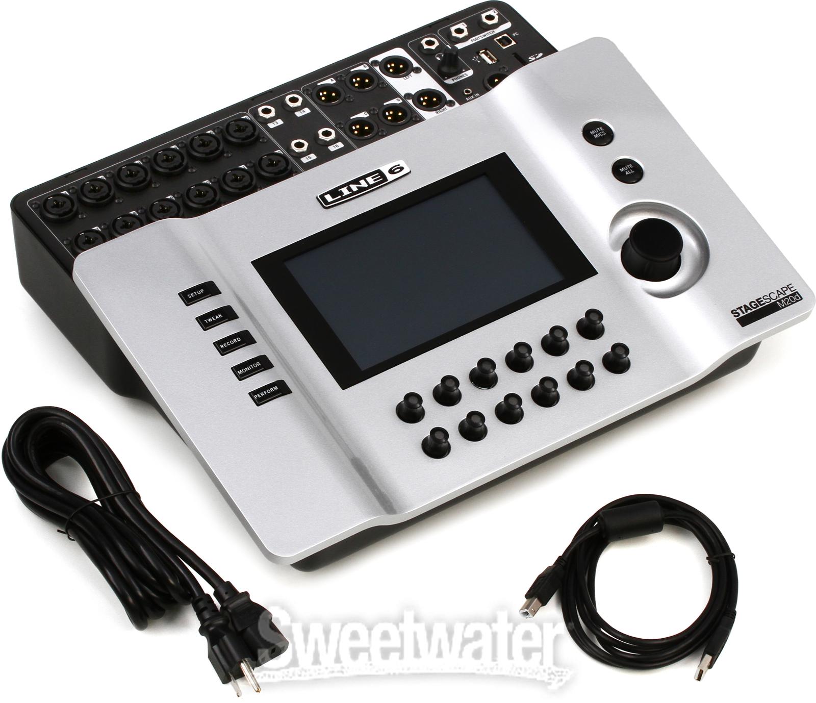 Line 6 StageScape M20d digital mixing system - Acoustic Guitars ...