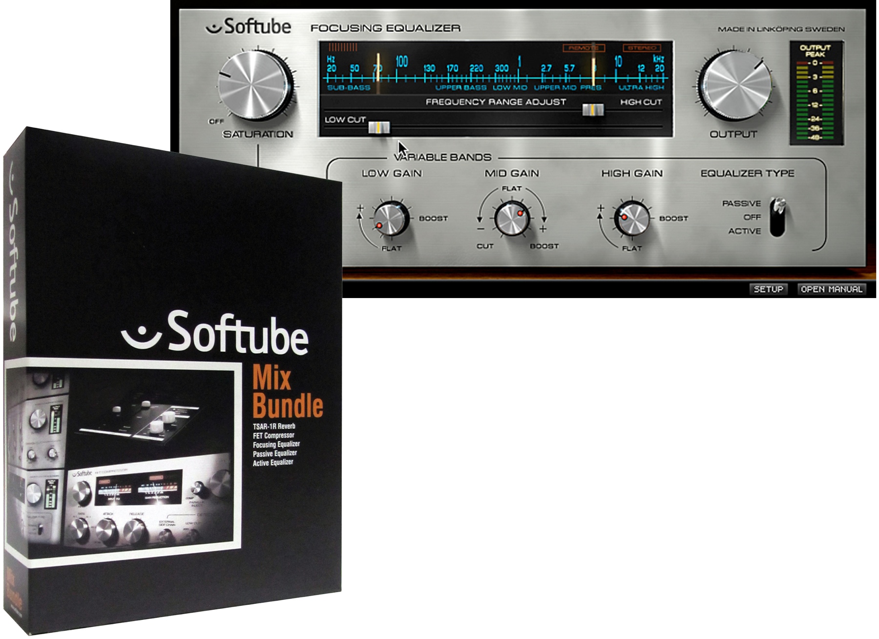 Cakewalk lança Softube Mix Bundle