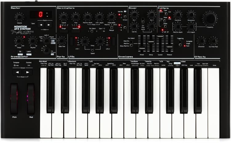 Novation AFX Station Limited Edition Synthesizer Demo