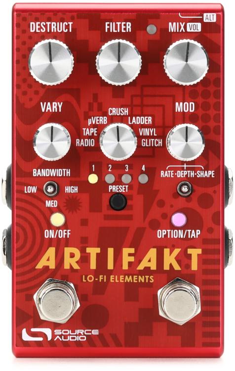 Source Audio Artifakt Lo-fi Elements Multi-effects Pedal Demo - InSync
