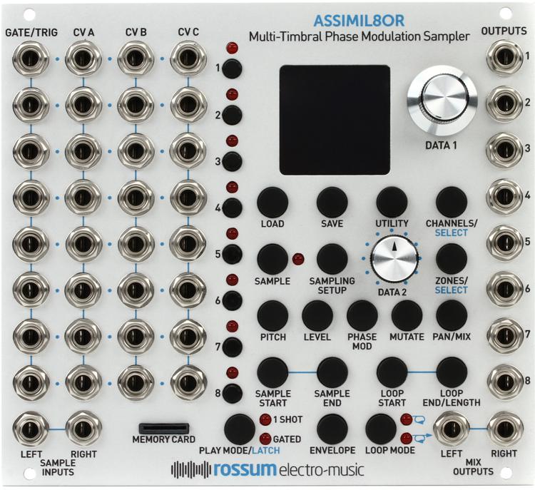 Rossum Electro-Music Assimil8or Eurorack Sampler Module Demo